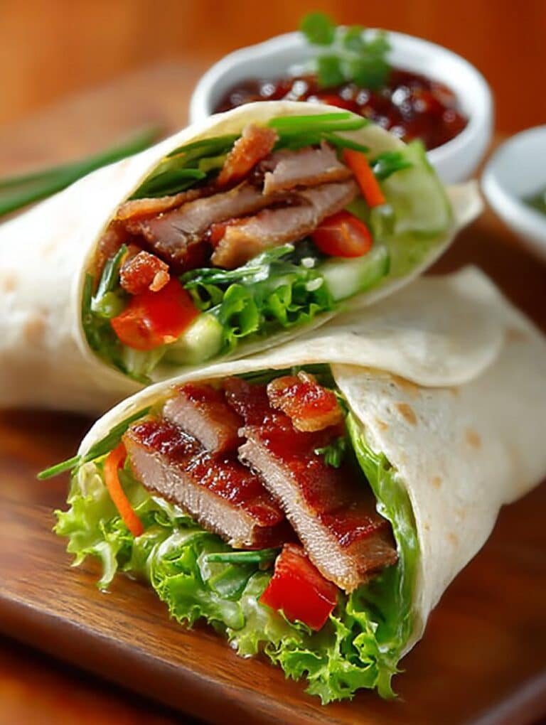 Savory Peking Duck Wraps: 5 Easy Steps to Delight - Homemade